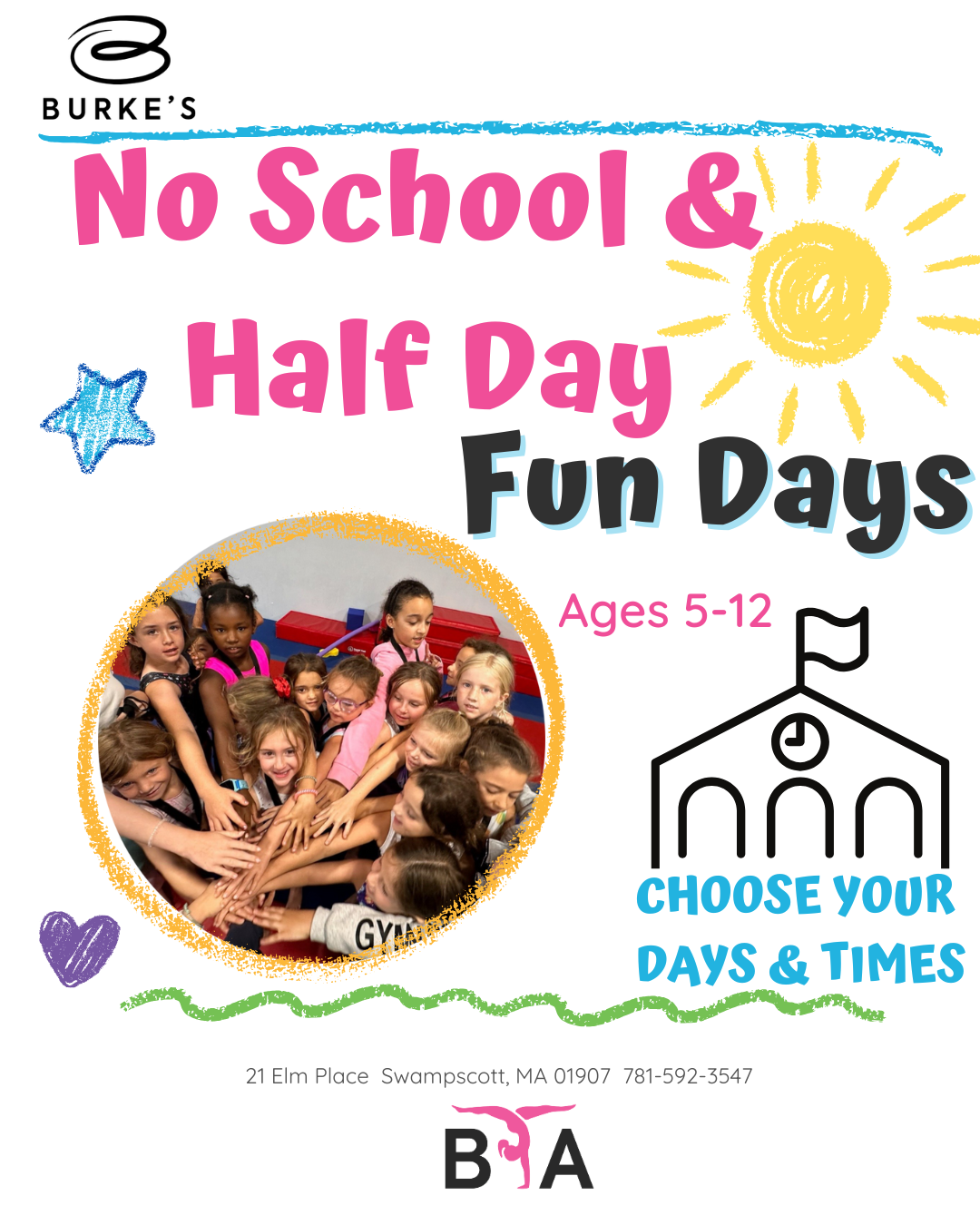 No School Fun Day - Burke's