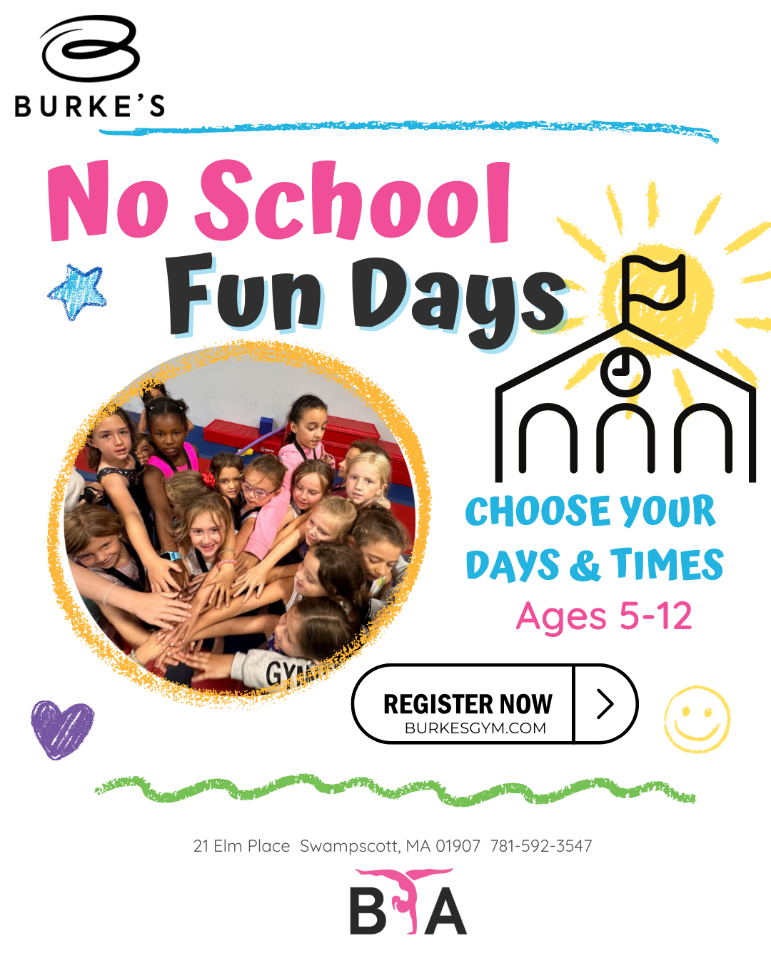 No School Fun Day - Burke's
